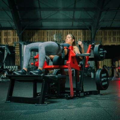 Hammer Strength Plate Loaded Glute Drive (PL-GLD) - Life Fitness