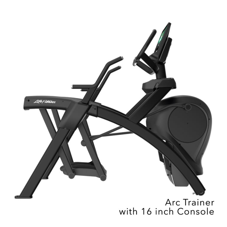Lower Body Arc Trainer with SE4 16" Console (INA-LSE4 16N) - Life Fitness