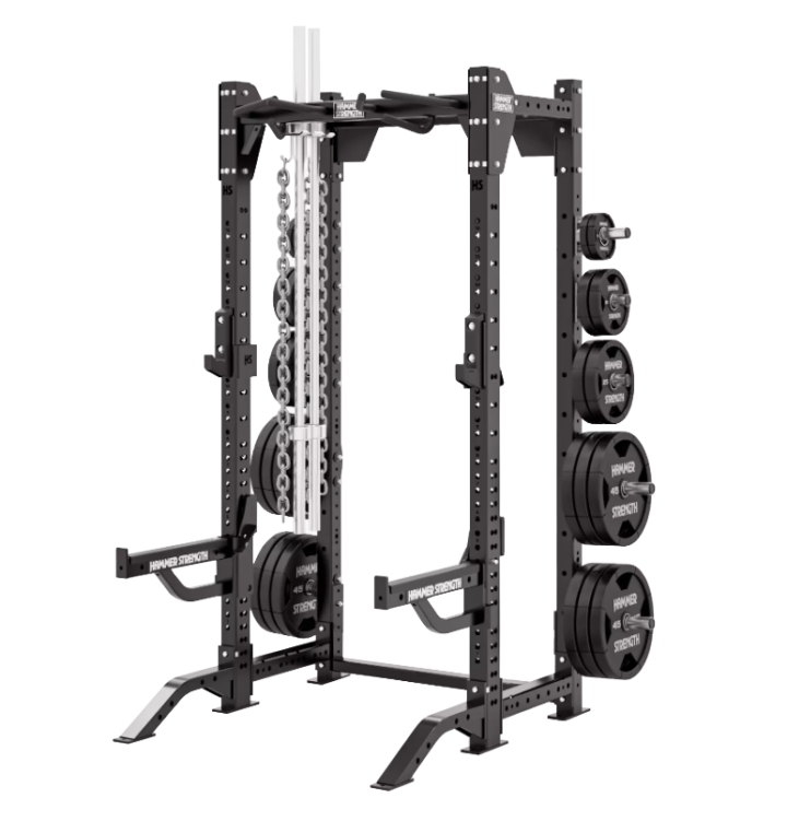 Hammer Strength HD Elite iD Half Rack (ELT-HR-ID) - Life Fitness