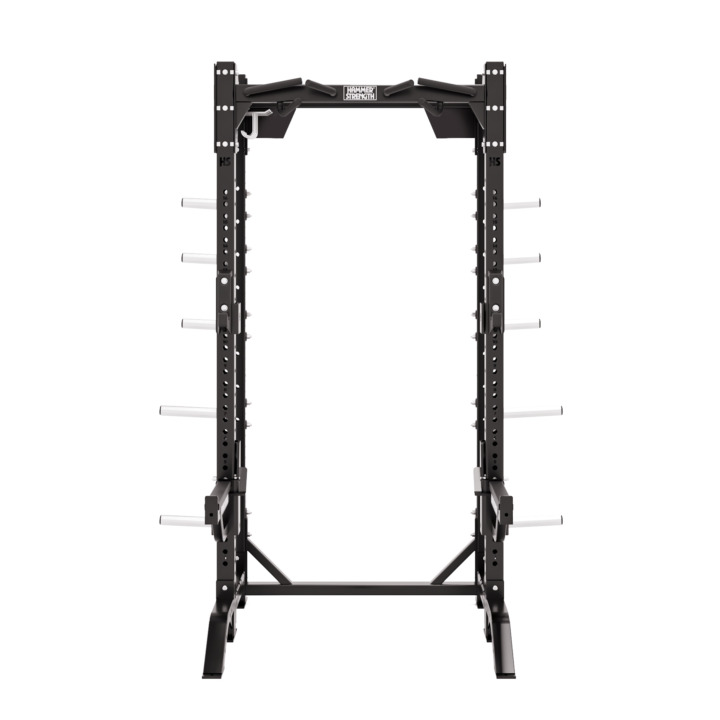 Hammer Strength HD Elite iD Half Rack (ELT-HR-ID) - Life Fitness