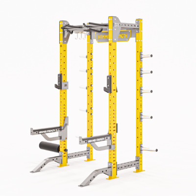 Hammer Strength HD Elite iD Half Rack (ELT-HR) - Life Fitness