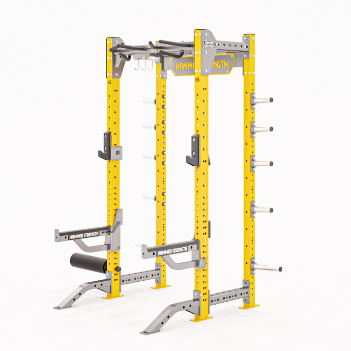Hammer Strength HD Elite iD Half Rack (ELT-HR) - Life Fitness