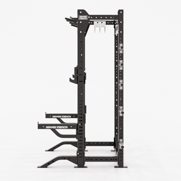 Hammer Strength HD Elite iD Half Rack (ELT-HR) - Life Fitness