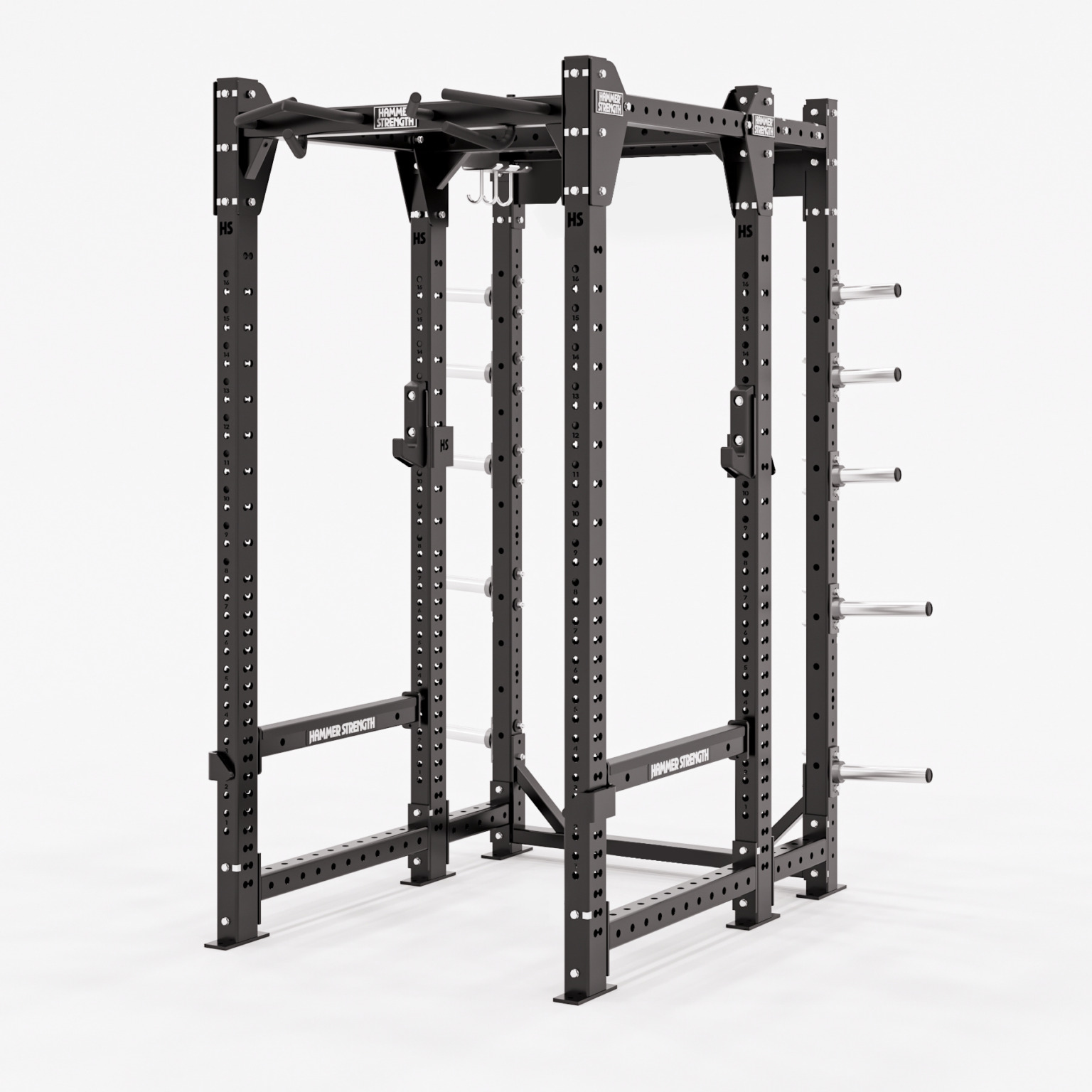 Hammer Strength HD Elite iD Power Rack (ELT-PR-ID) - Life Fitness