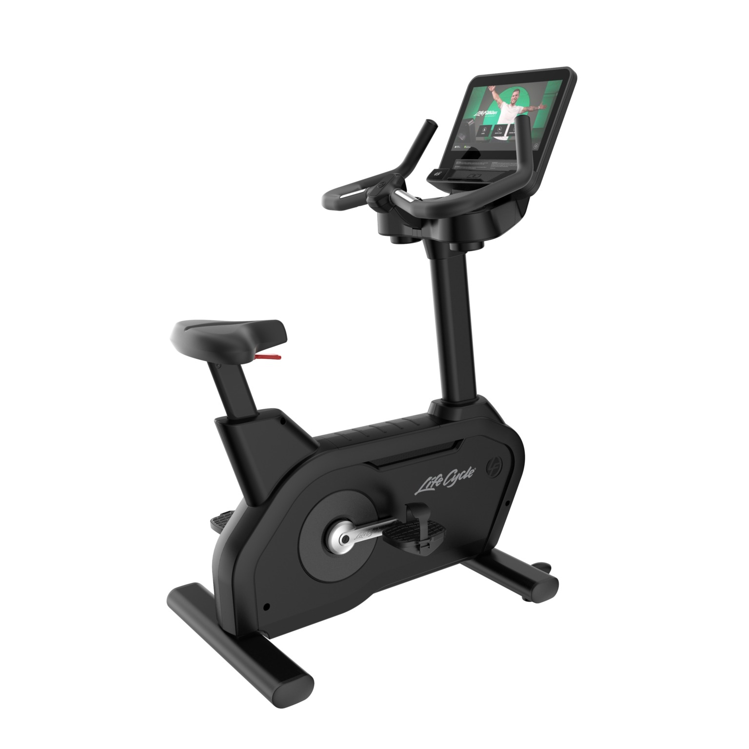 Aspire Series Upright Lifecycle® with SE4 16" Console (ASC-SE4 16N WIFI CHAR) - Life Fitness