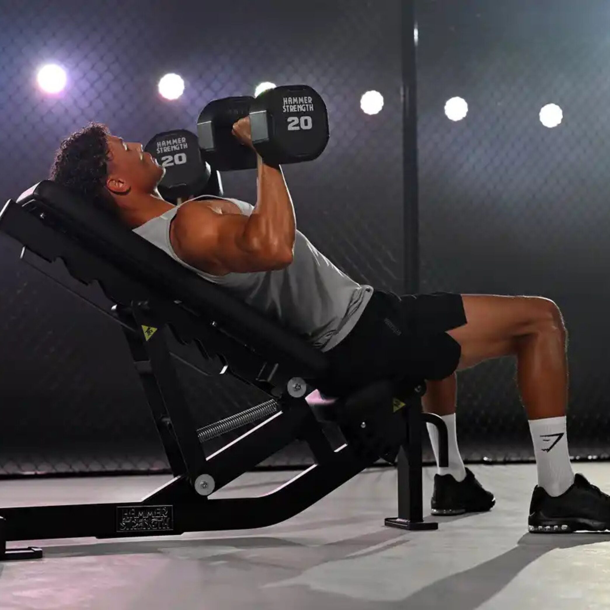 Hammer Strength 4-Sided Dumbbells - Urethane (HS-DB) - Life Fitness